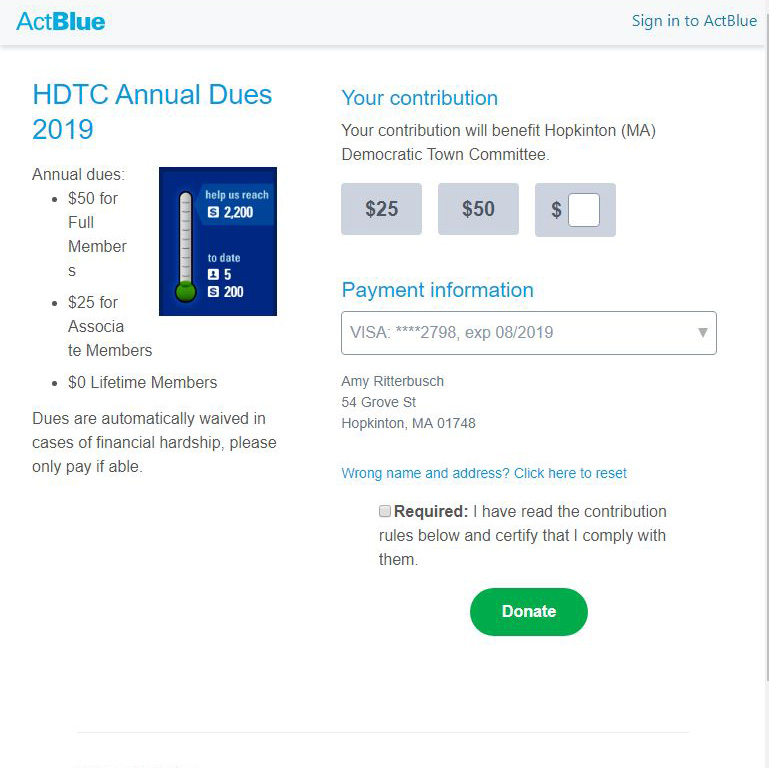 HDTC | Hopkinton Democratic Town Committee